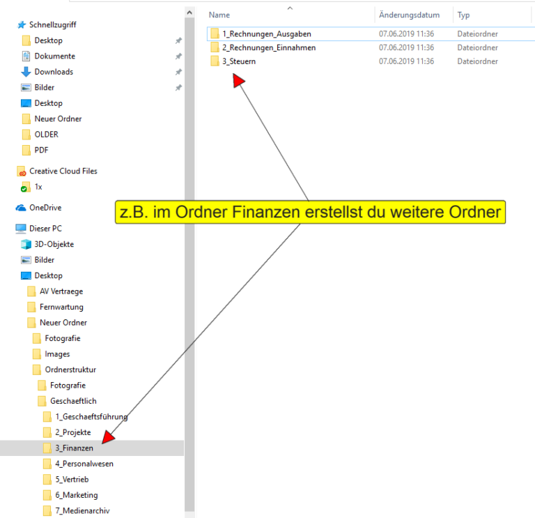 Die richtige Ordnerstruktur für dein Unternehmen! | 2025